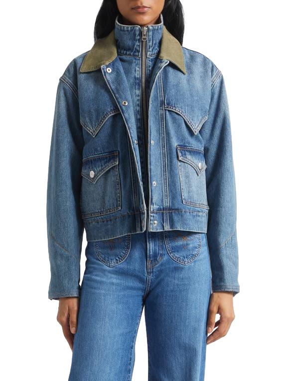 VERONICA BEARD Veronica Beard Wegner Denim Jacket